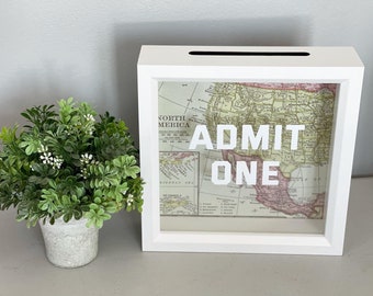 Admit One Shadow Box - Etsy