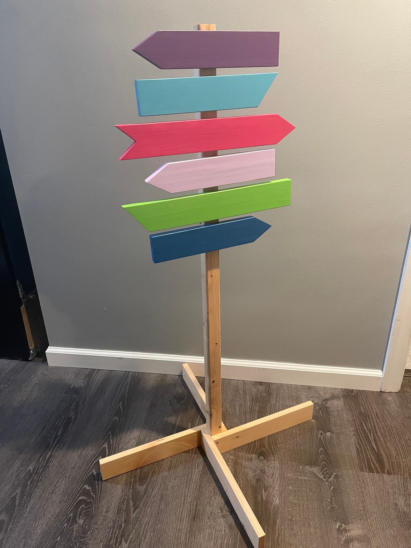 Free Standing Post ONLY 28-60 Inch for Custom Travel Signs - Etsy