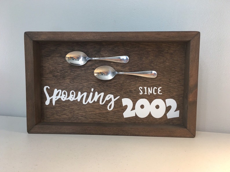 Spooning Box Spooning Since Wedding Gift Shower Gift - Etsy