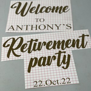 Custom DECAL for DIY Signage Permanent Vinyl Wedding - Etsy