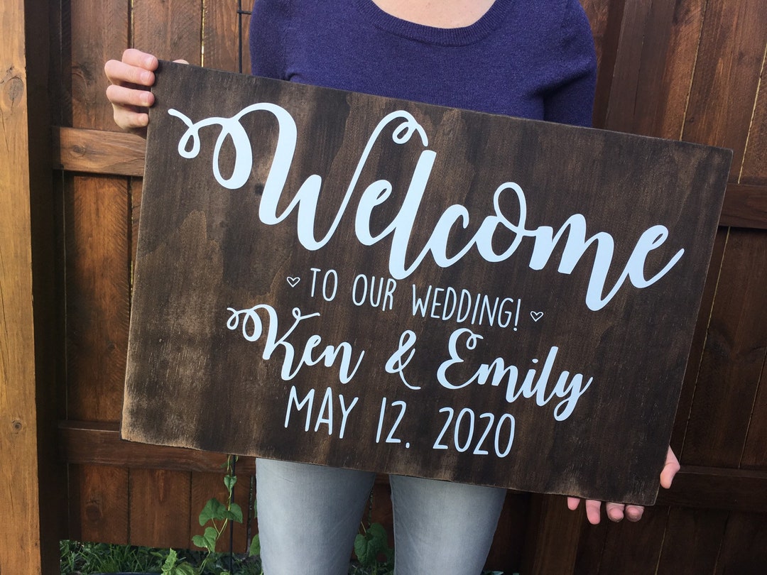 Wedding Welcome Shower Welcome Wedding Ceremony Reception - Etsy