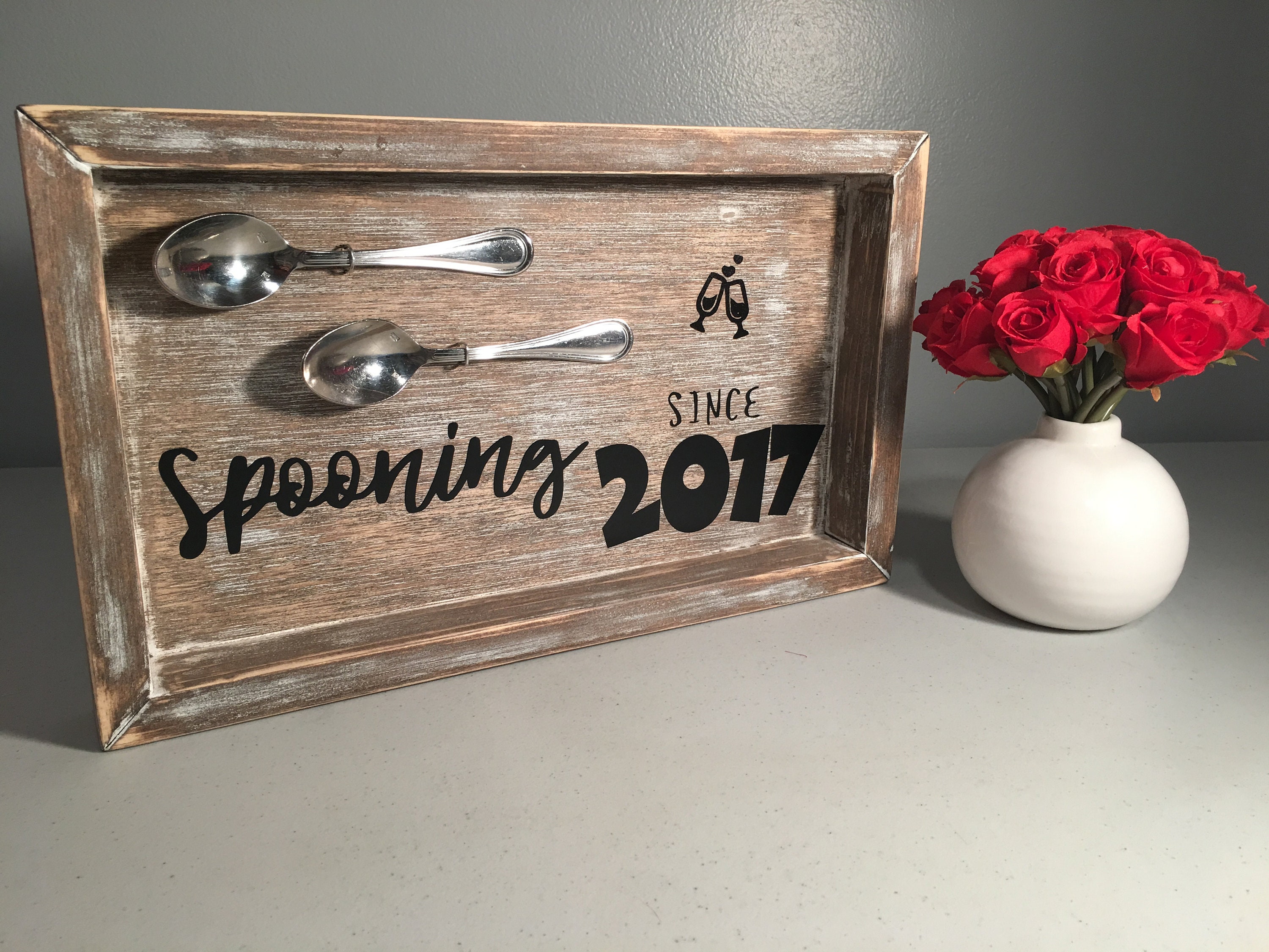 Spooning Box Spooning Since Wedding Gift Shower Gift - Etsy