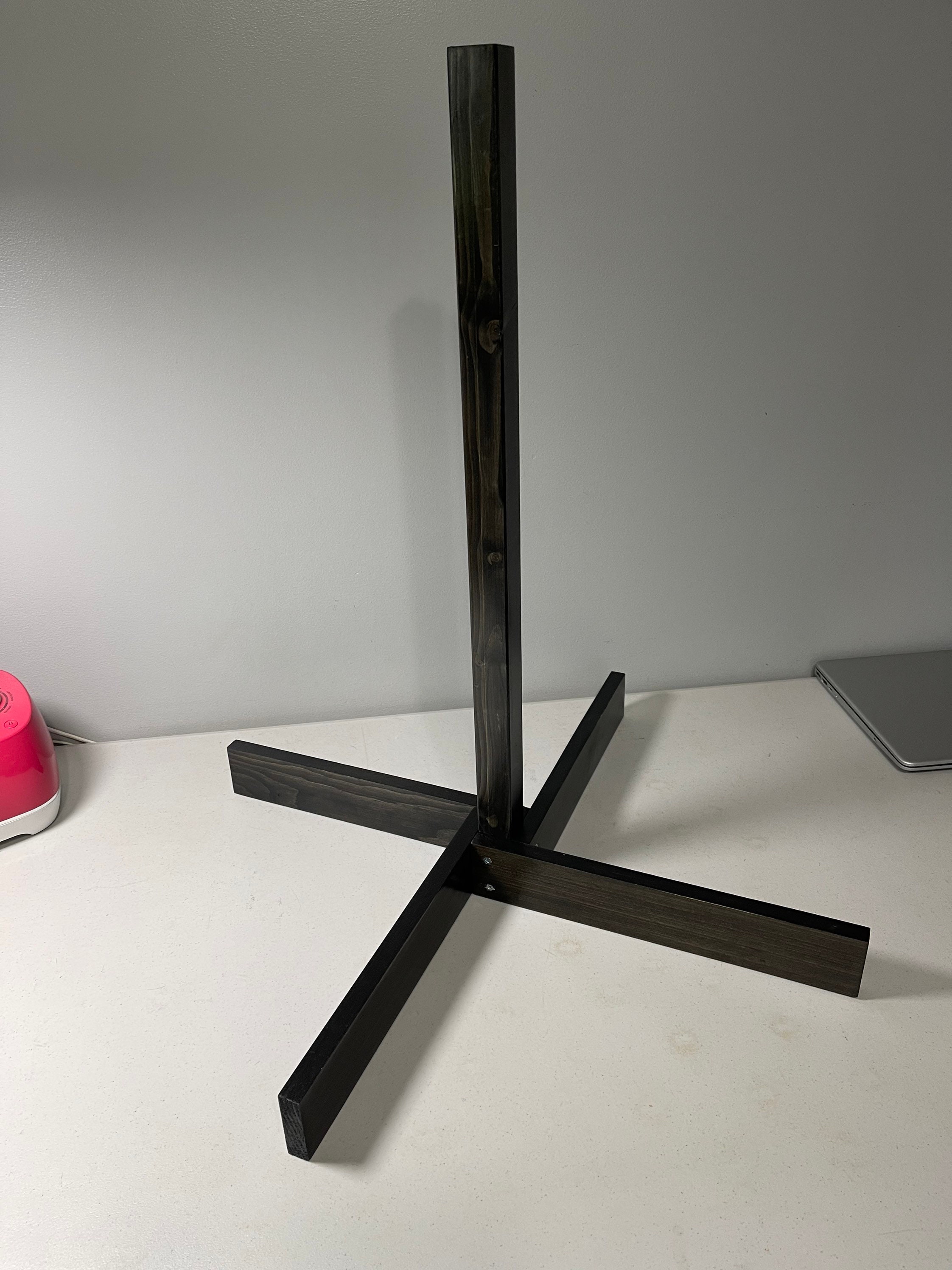Free Standing Post ONLY, 28-60 Inch, Unfinished or Stained, for Custom ...