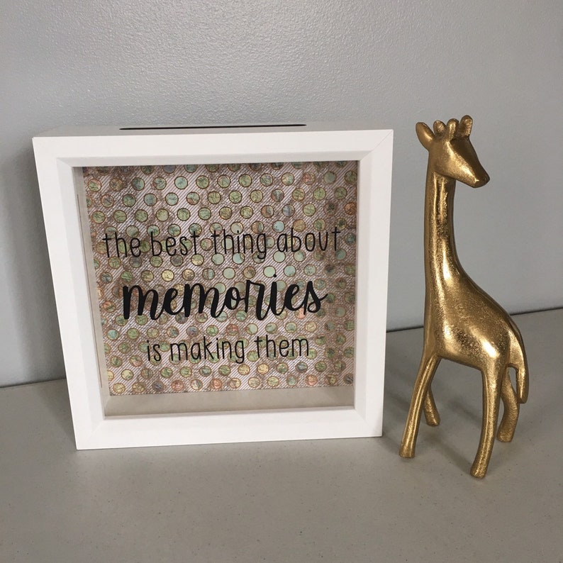 Making Memories, Gold Map, Pastel Map, Ticket Stubs, Money Bank, Shadow ...