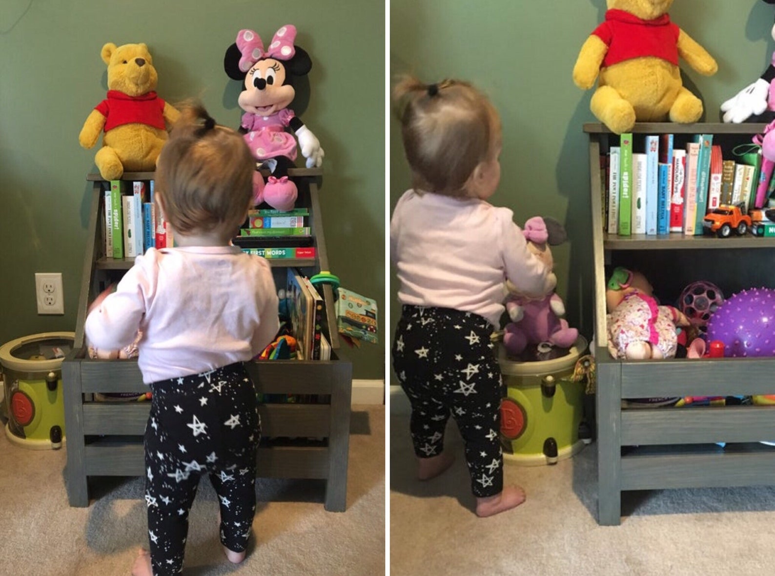 Toy Box Book Shelf, Baby Shower, Gift, Toybox, Bookshelf, Nightstand ...