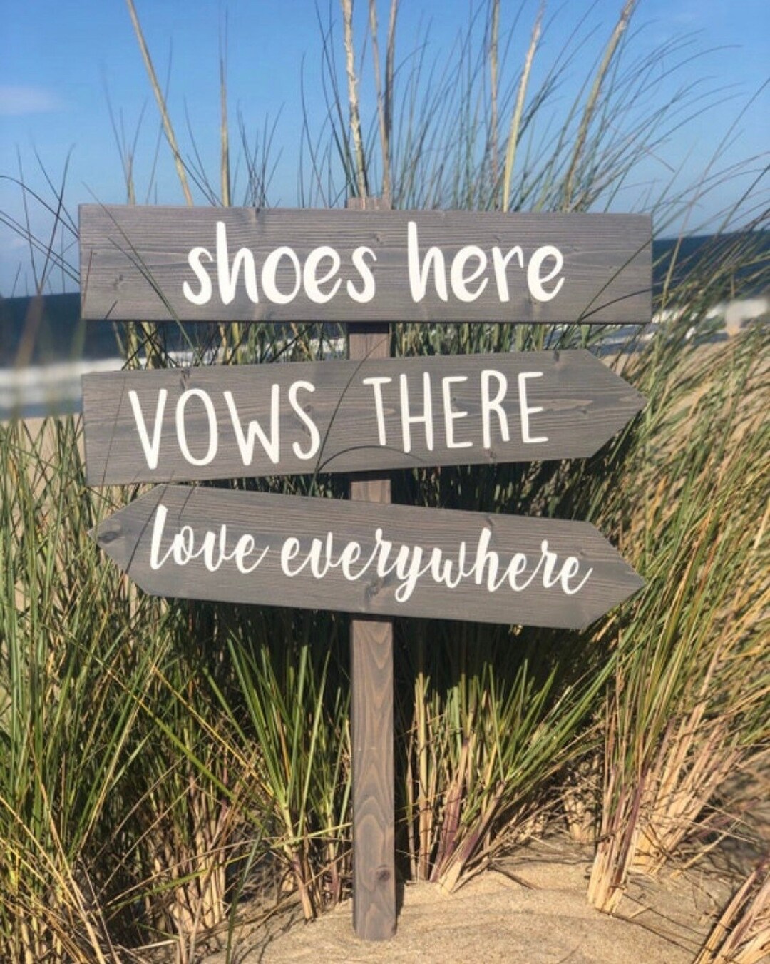 Custom Wedding Signs, Ceremony, Reception, Vows, Bridal, Parking ...