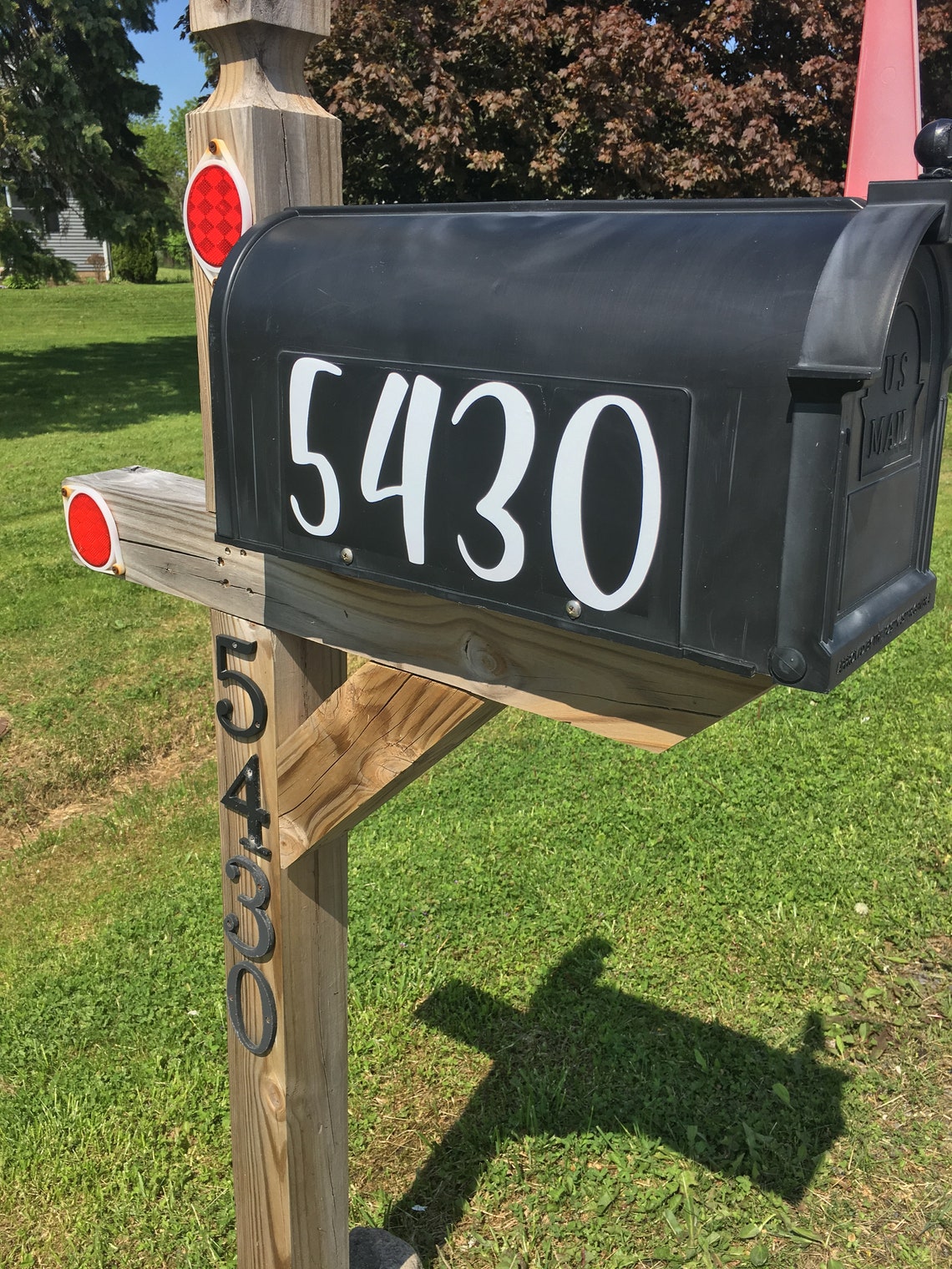 Number Decal PER DIGIT Mailbox Number House Number Vinyl - Etsy