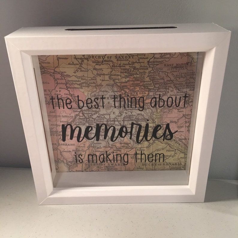 Making Memories, Gold Map, Pastel Map, Ticket Stubs, Money Bank, Shadow ...