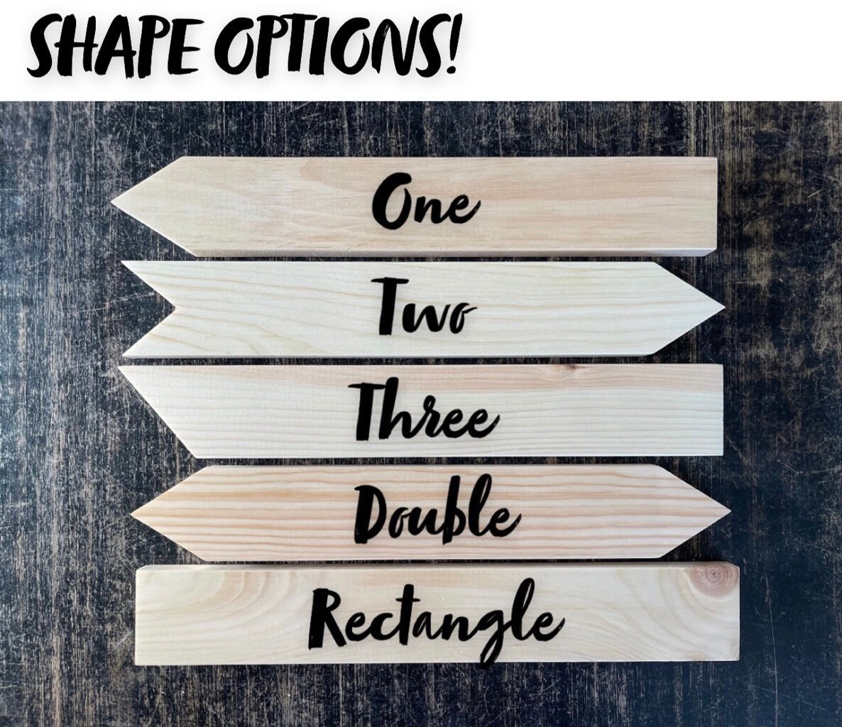 XL Directional Arrows Custom Travel Sign 4.5 - Etsy