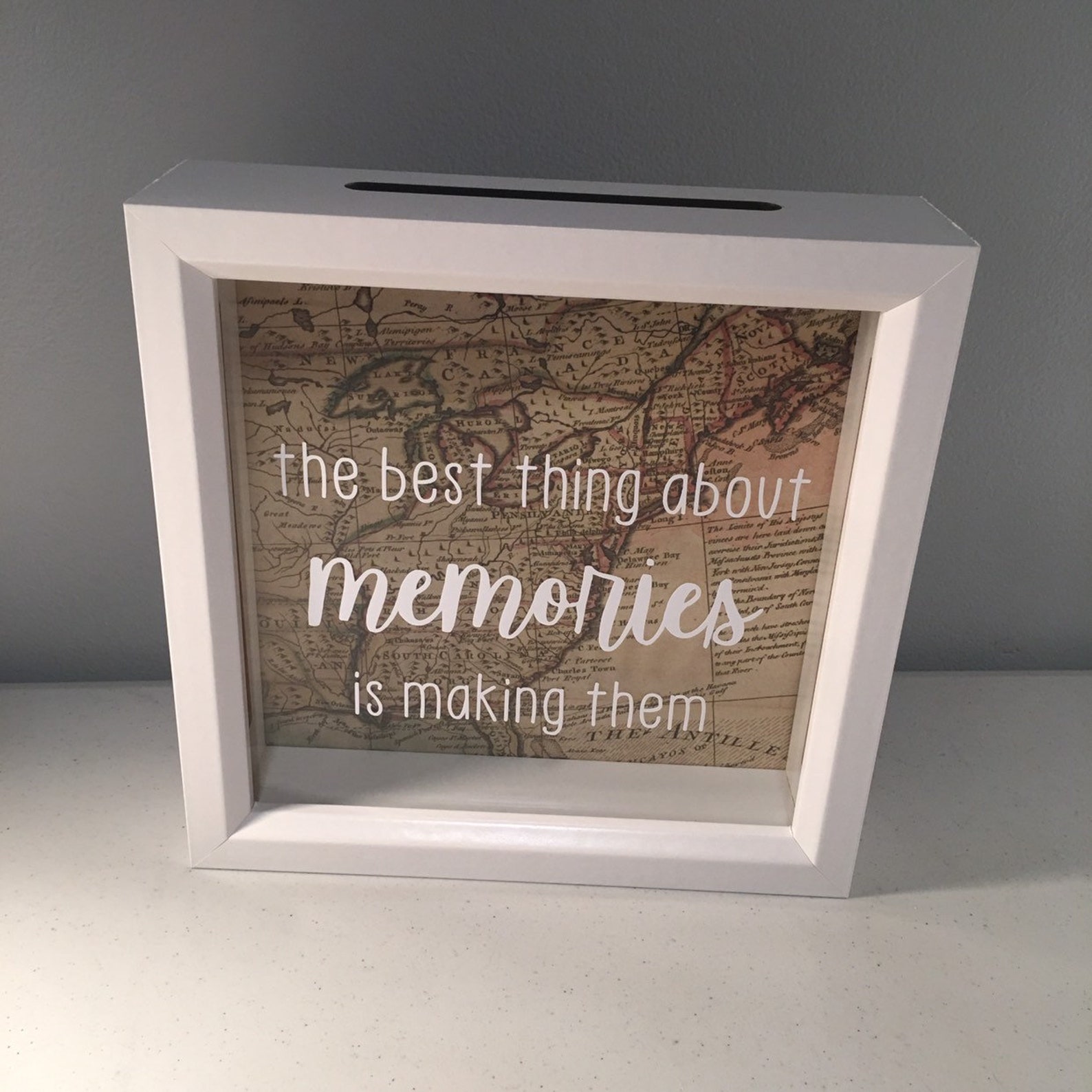 Making Memories, Gold Map, Pastel Map, Ticket Stubs, Money Bank, Shadow ...