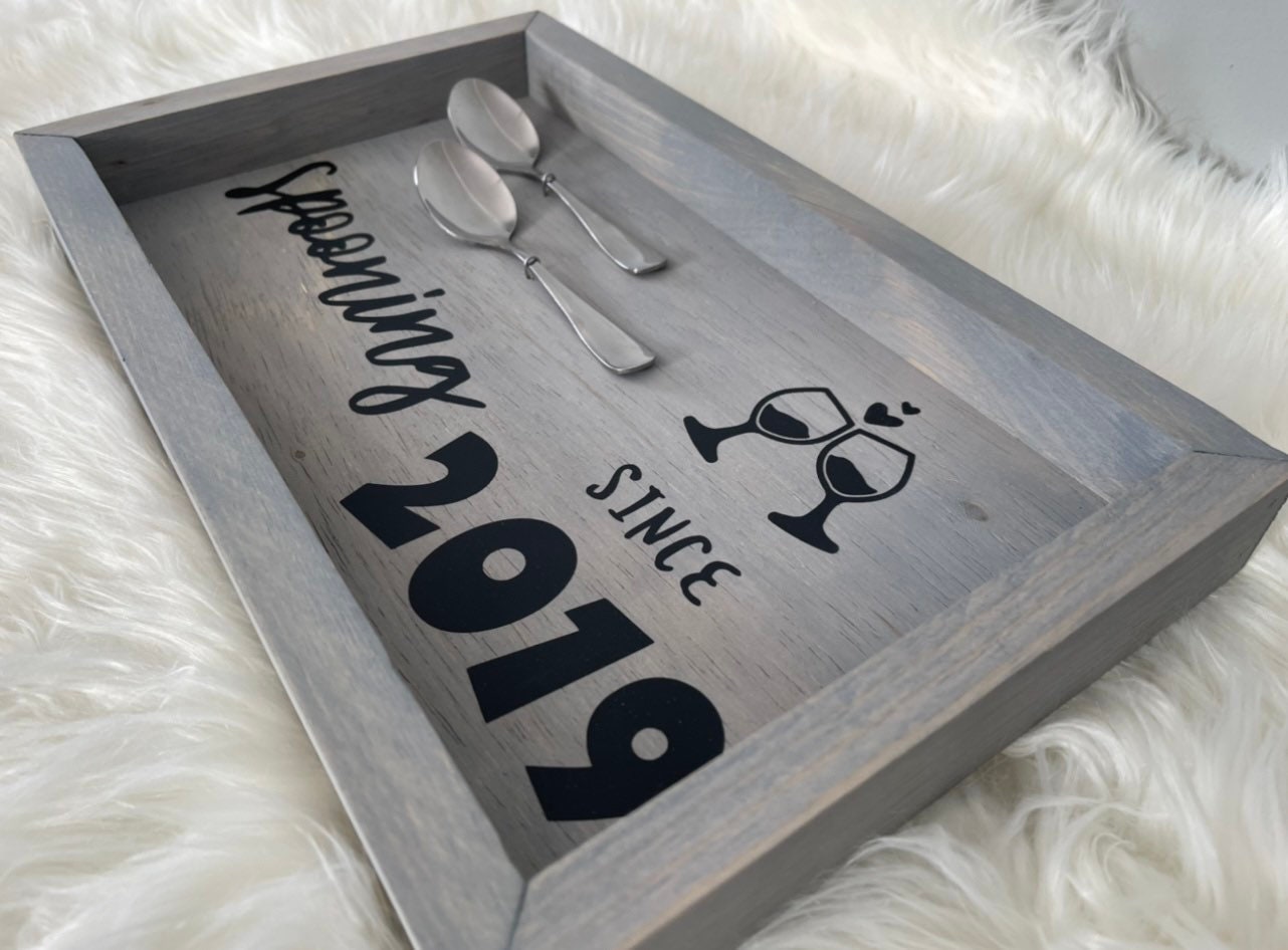 Spooning Box, Spooning Since, Wedding Gift, Shower Gift, Anniversary ...