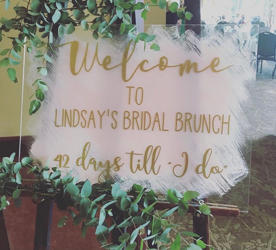 Custom DECAL for DIY Signage Permanent Vinyl Wedding - Etsy