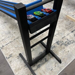 4' Kids Race Car Track, 3 or 4 Lane, 48" Matchbox Wooden Ramp, Race ...