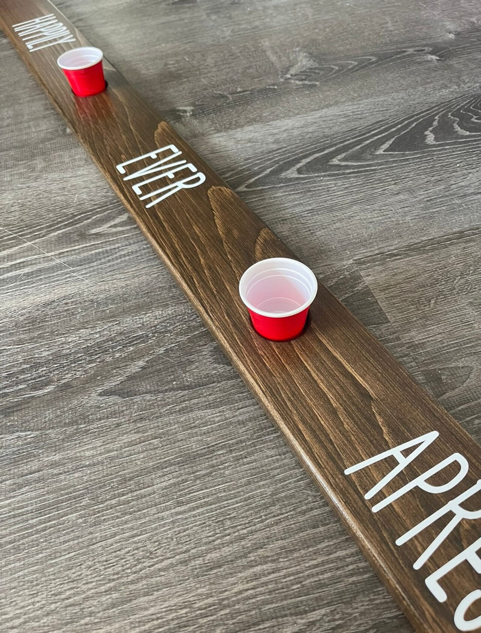 Shot Board, Vinyl Lettering, 4 Person Ski, Wedding Shot Board, Shots ...