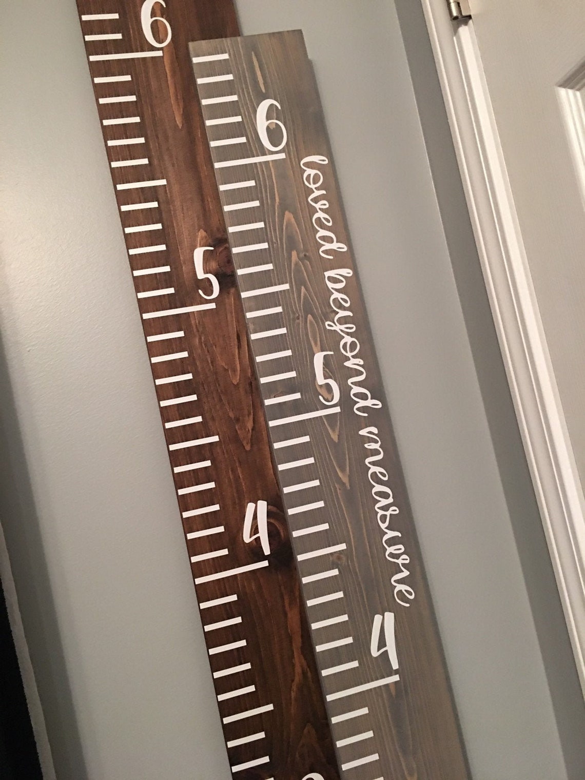 Growth Chart DECAL ONLY Ruler Giant Measuring Stick Growth - Etsy