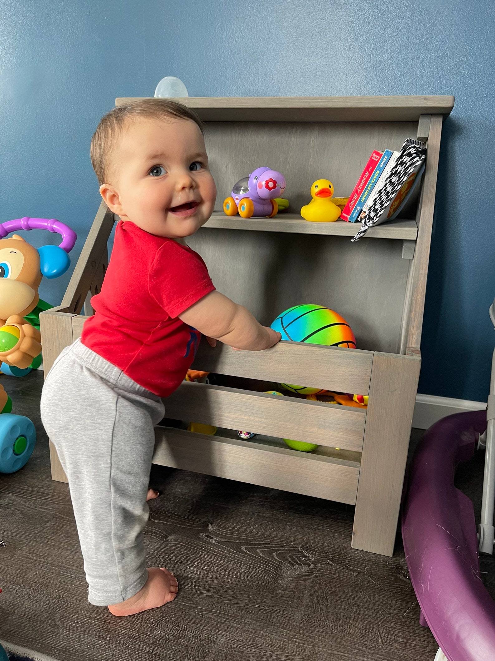 Toy Box Book Shelf, Baby Shower, Gift, Toybox, Bookshelf, Nightstand ...