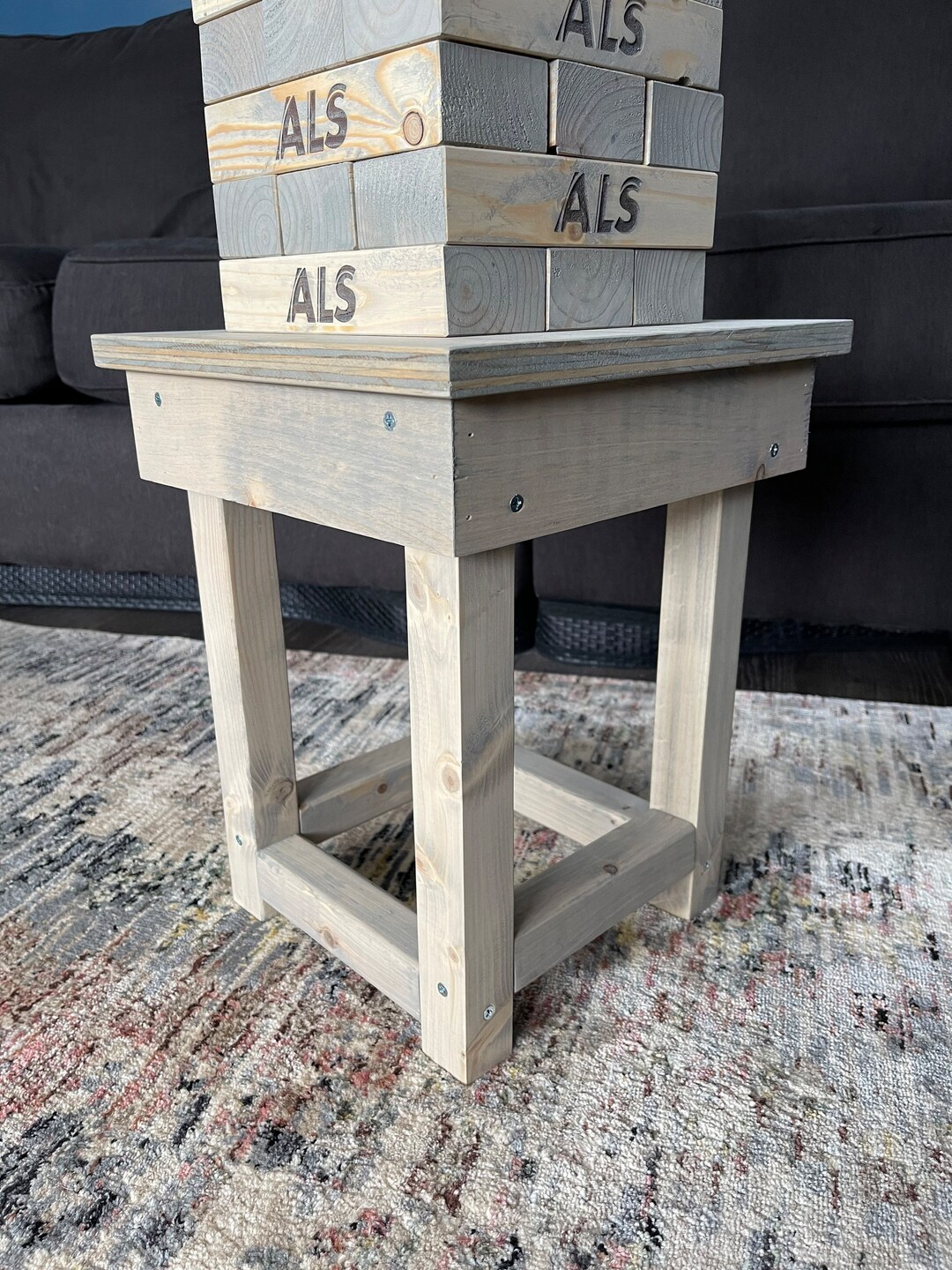 Tricky Tower Table, Giant Tumbling Tower Stand, Outdoor Table, Stacking ...
