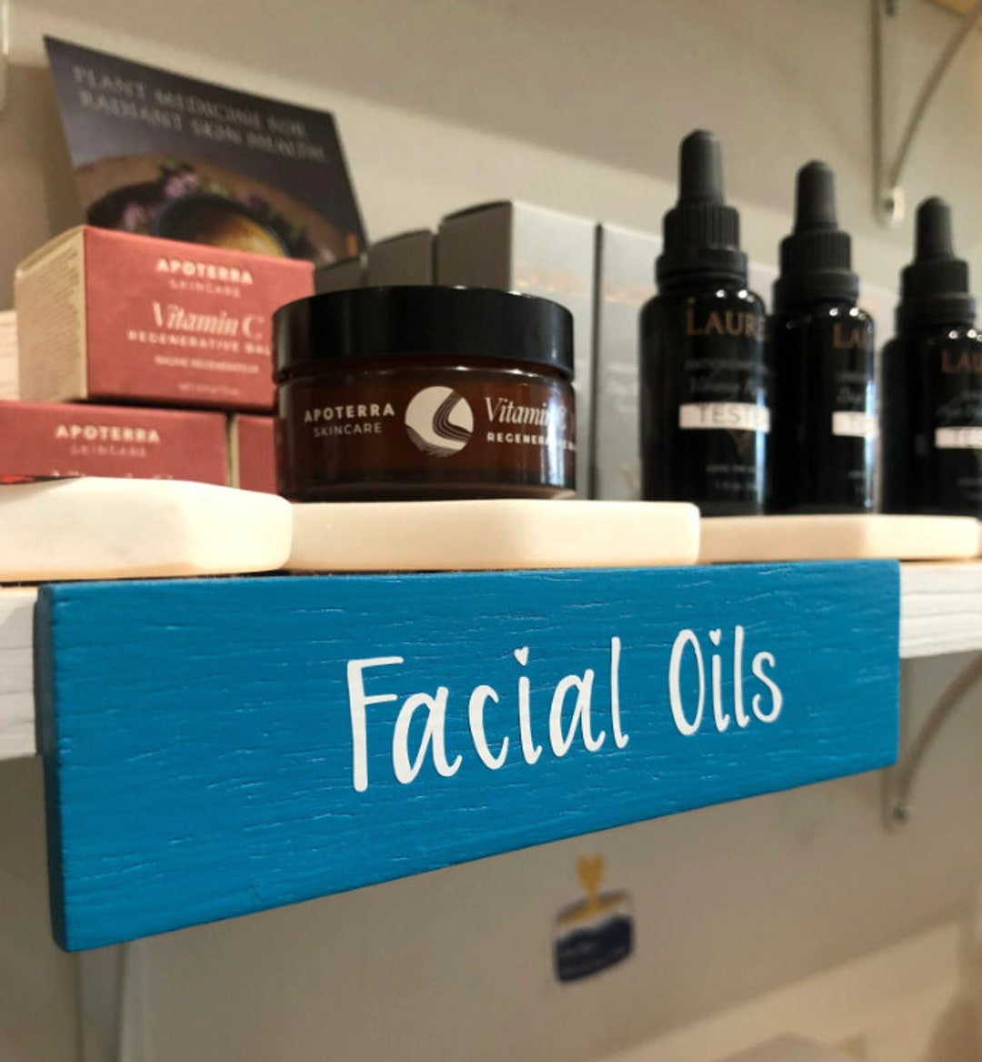 Product Tag, 1.5x6 Inch Custom Shelf Sign, Business Signage, Shelf ...