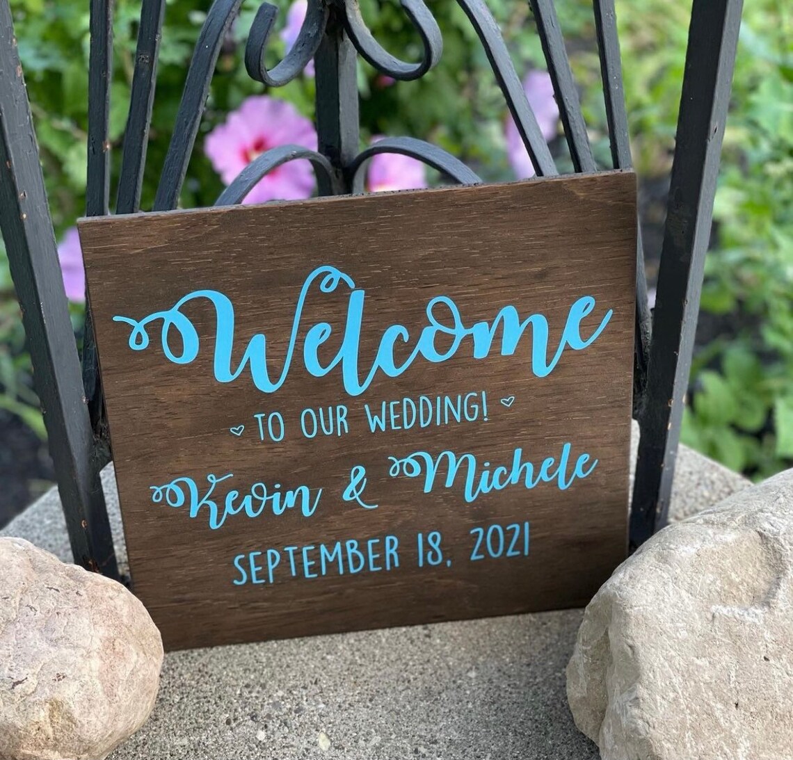 Custom DECAL for DIY Signage Permanent Vinyl Wedding - Etsy