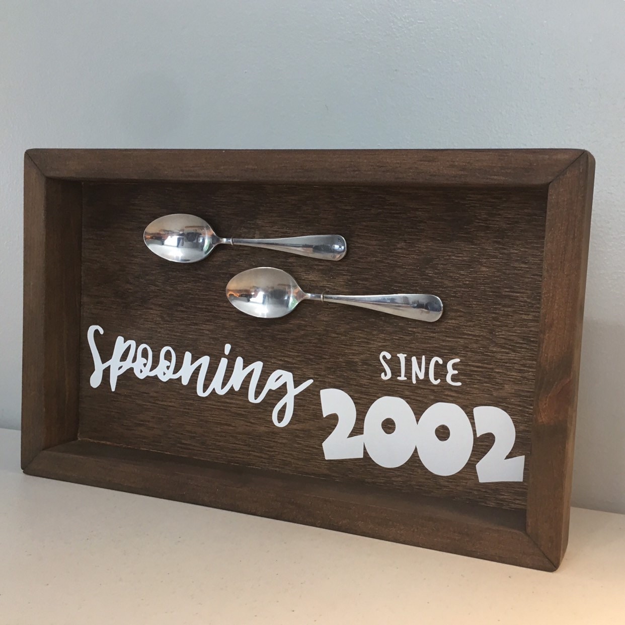 Spooning Box Spooning since Wedding Gift Shower Gift | Etsy