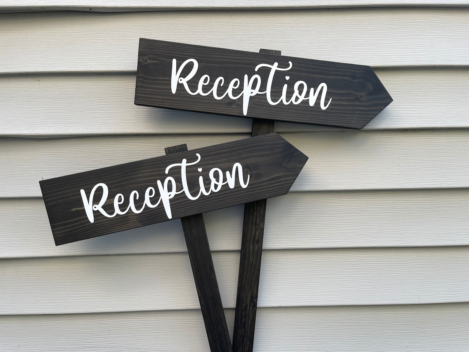 1 Arrow on Stake This Way Reception Cocktail Hour - Etsy