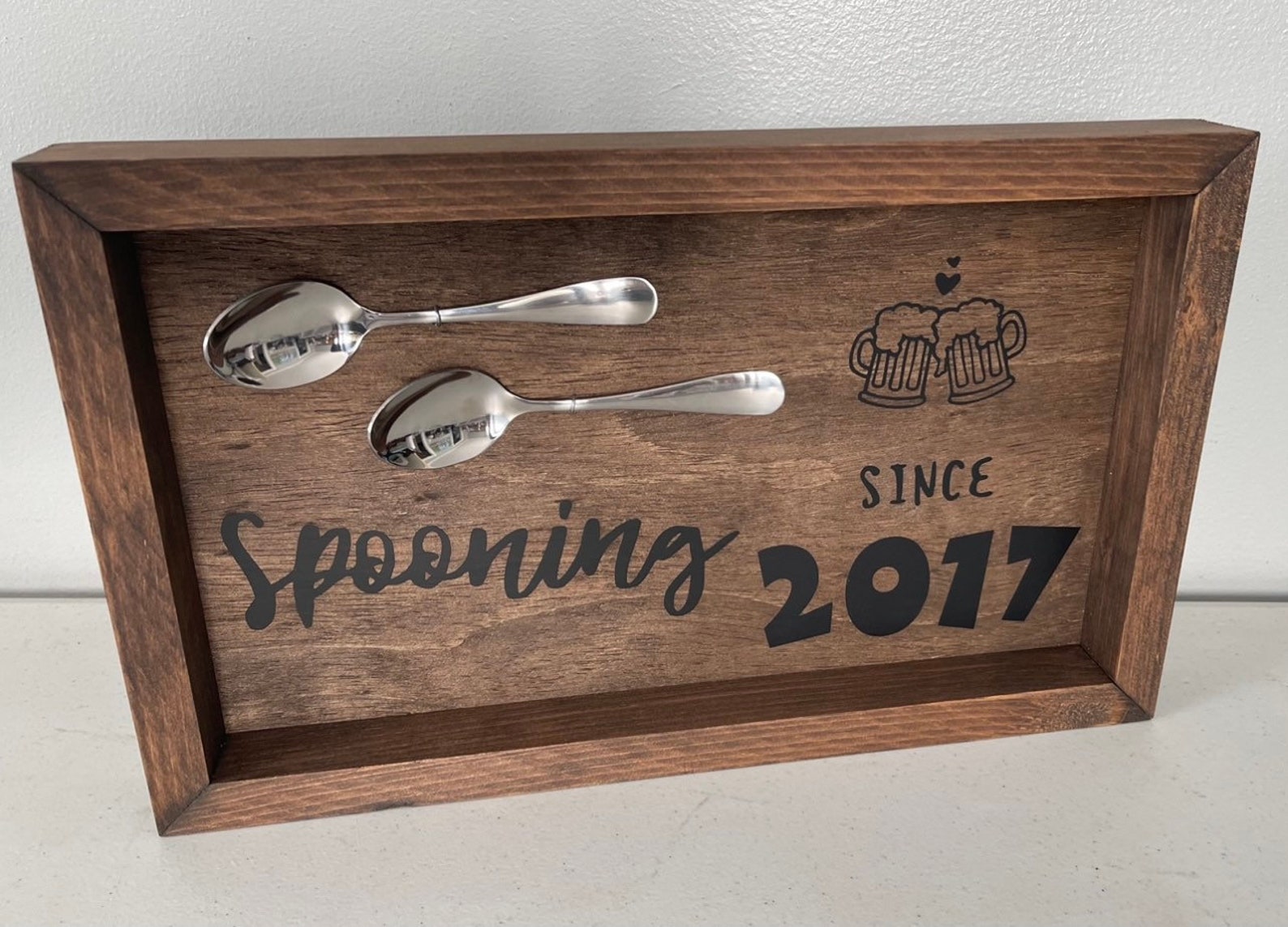 Spooning Box Spooning Since Wedding Gift Shower Gift - Etsy