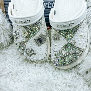 Custom Rhinestone Crocs | Bling Crocs - Etsy