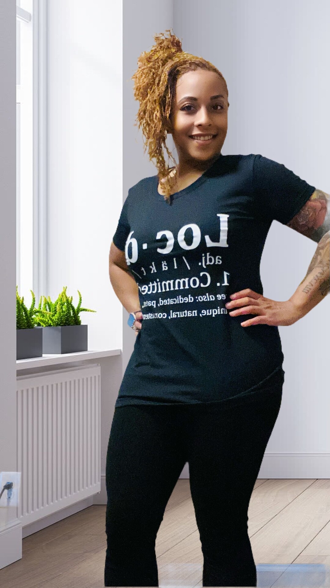 Loc’d T-shirt, Loc Queen Tee, Loc Hair Shirt,locs Shirt , Sisterloc Tee ...