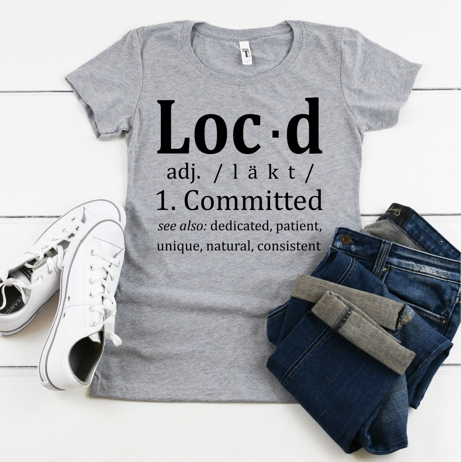 Locd T-Shirt Loc Queen Tee Loc Hair ShirtLocs Shirt | Etsy