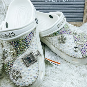 Custom Rhinestone Crocs | Bling Crocs - Etsy
