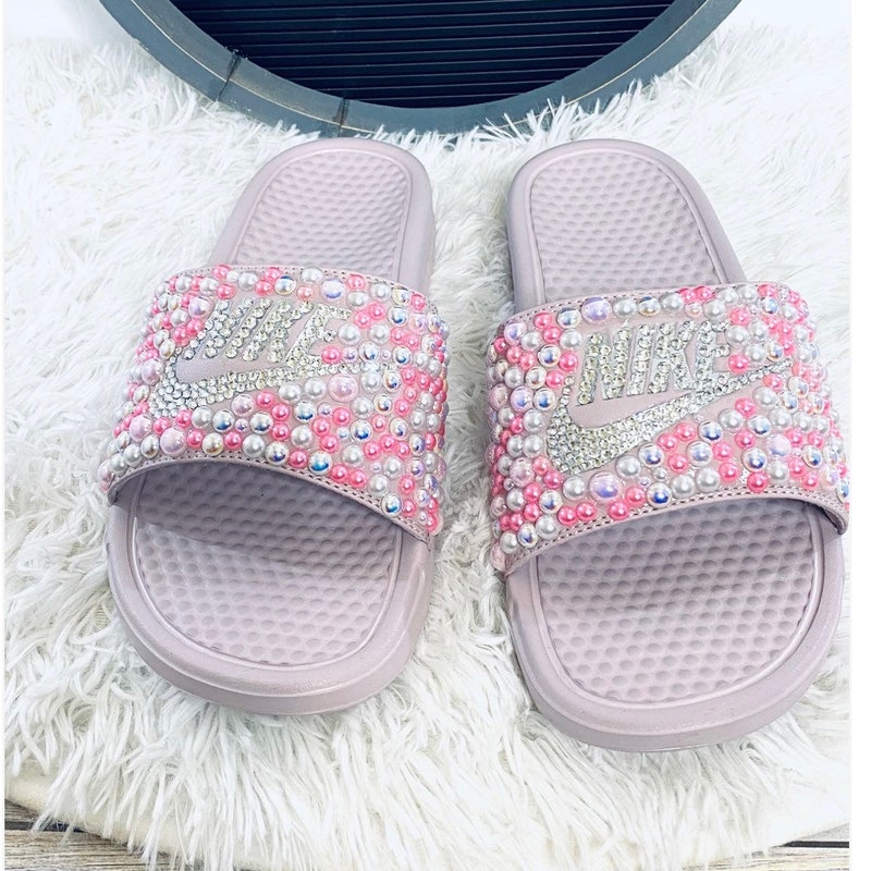 Nike Slides Custom - Etsy