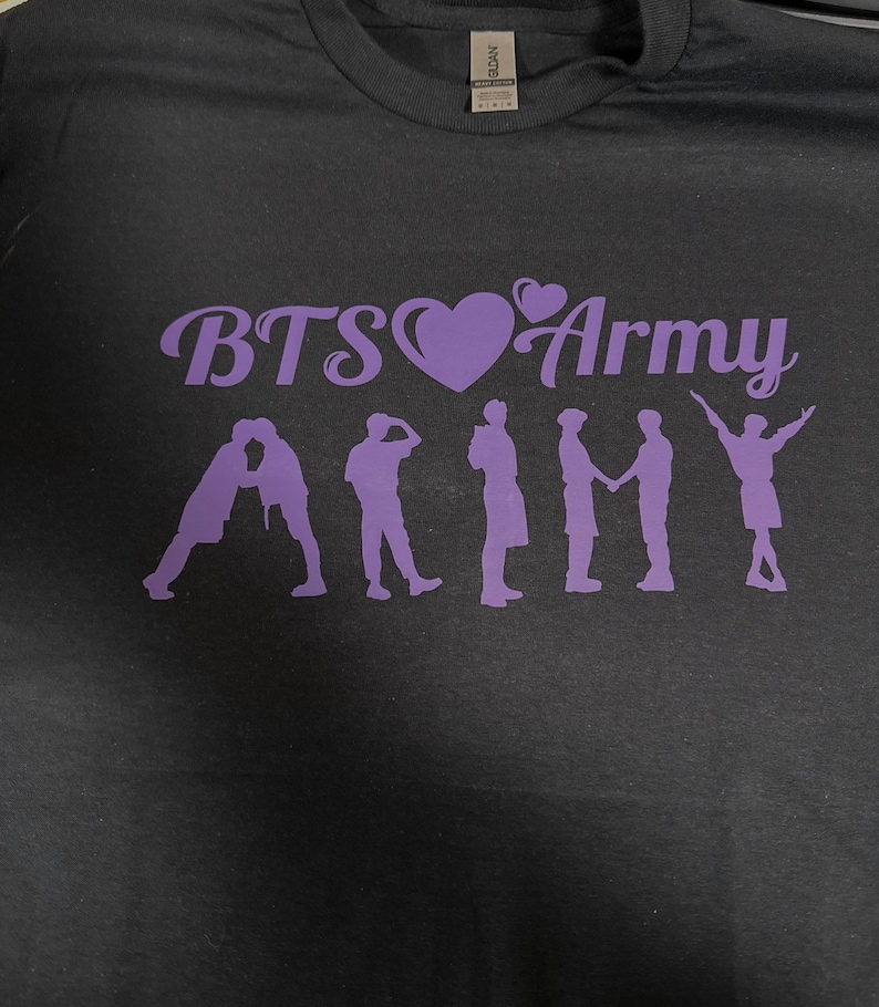 Bts ARMY T Shirt - Etsy