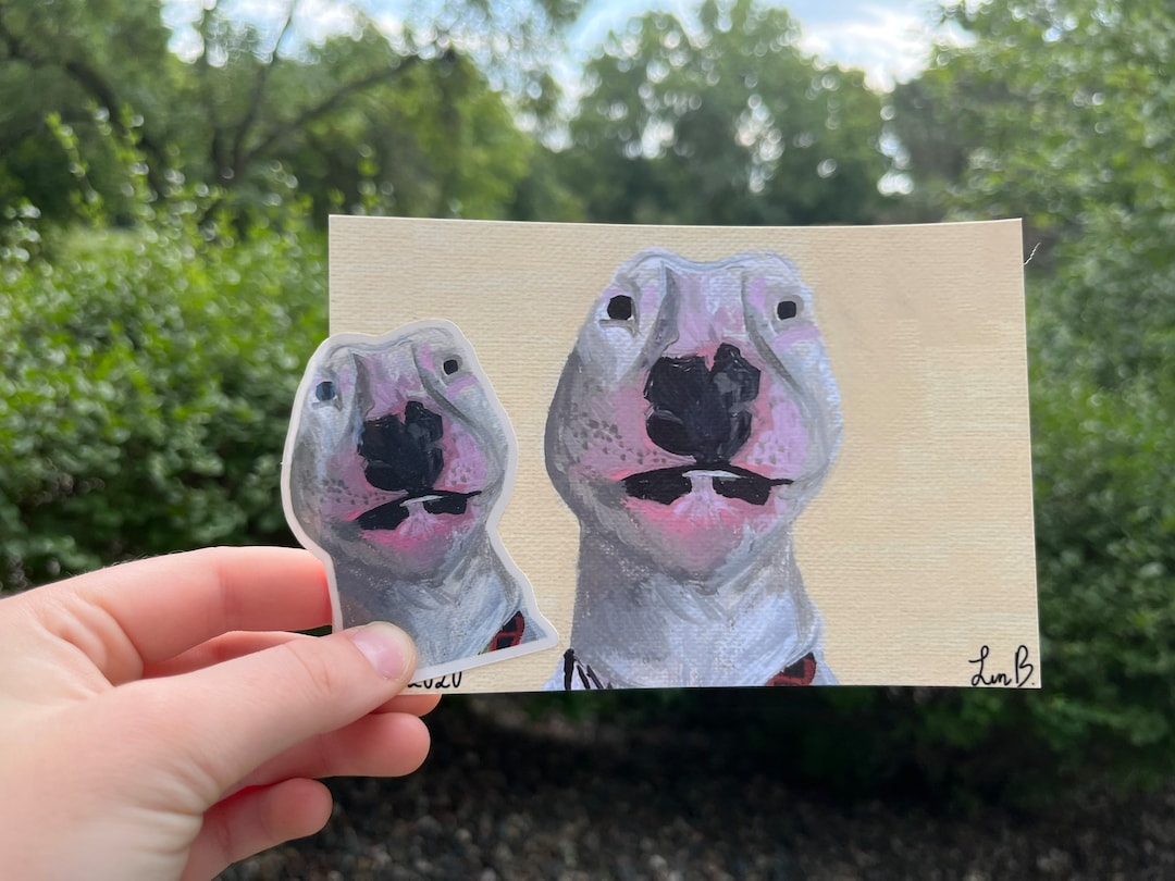 Walter Dog Meme 3 Vinyl Sticker and Photo Print - Etsy