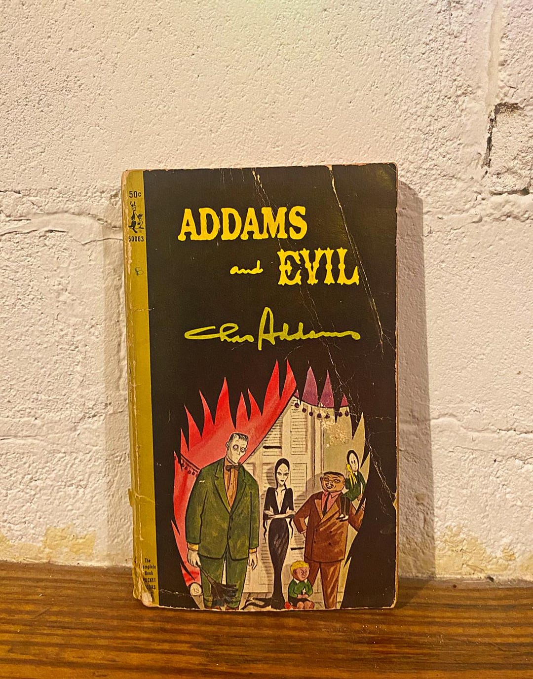 Chas Addams, "addams and Evil": Pocket Books Paperback, 1965 - Etsy