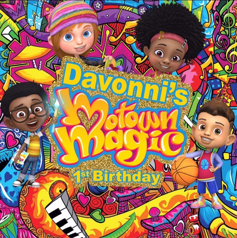 Inspired Motown backdrop | Etsy