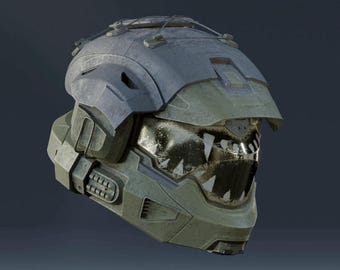 Halo Artaius Helmet 3D Printed Full-scale Wearable Replica Ideal for ...