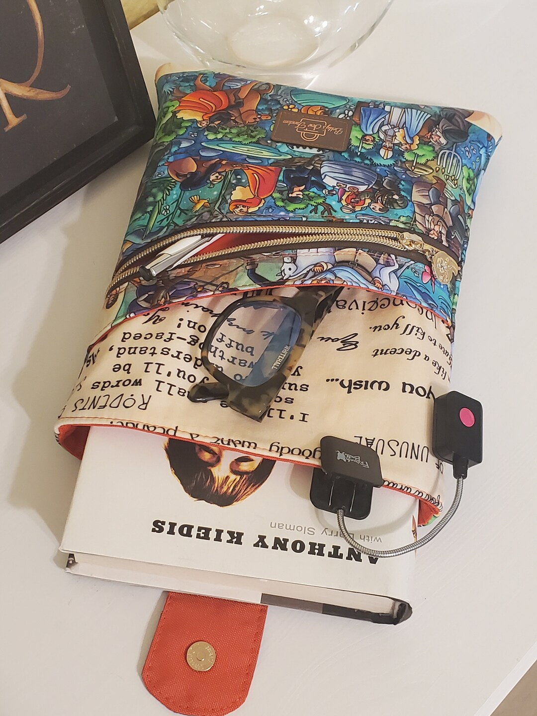 Sewn Ideas Book Sleeve, Book Sleeve, Book Accessories, Book Protector ...