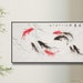 Hand-painted Ink Wash Koi Fish Painting Original Koi Brush - Etsy