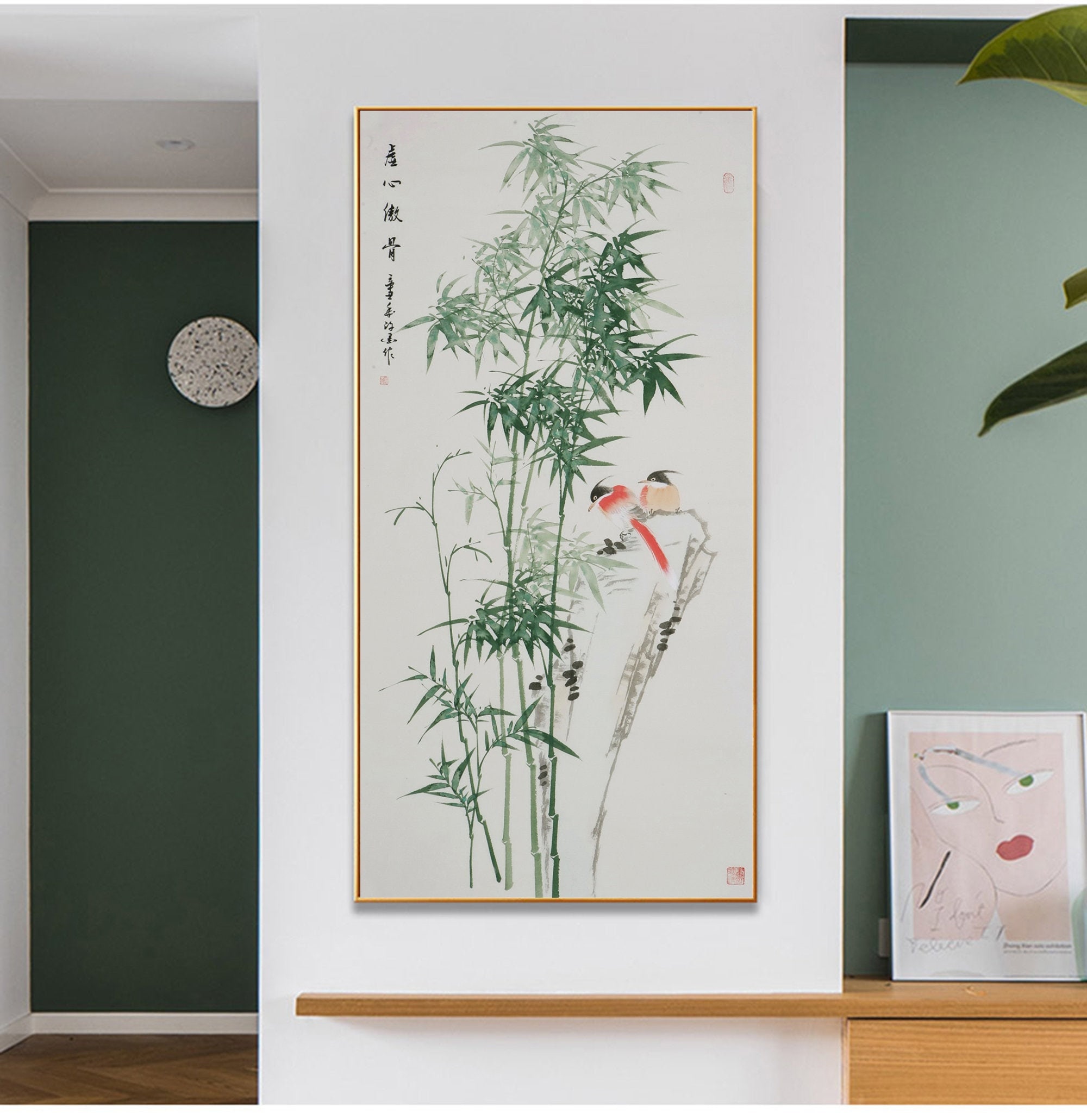 Chinese Bamboo Painting