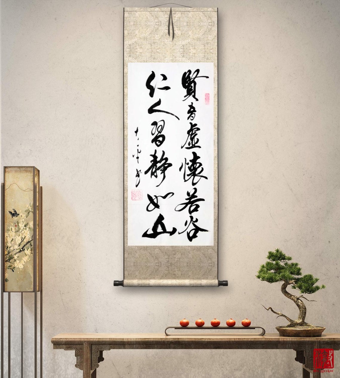 Hand-written Chinese Brush Calligraphy Original Chinese - Etsy