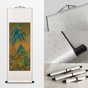 Original Waterfalls Painting, Hand-painted Chinse Landscape Painting ...