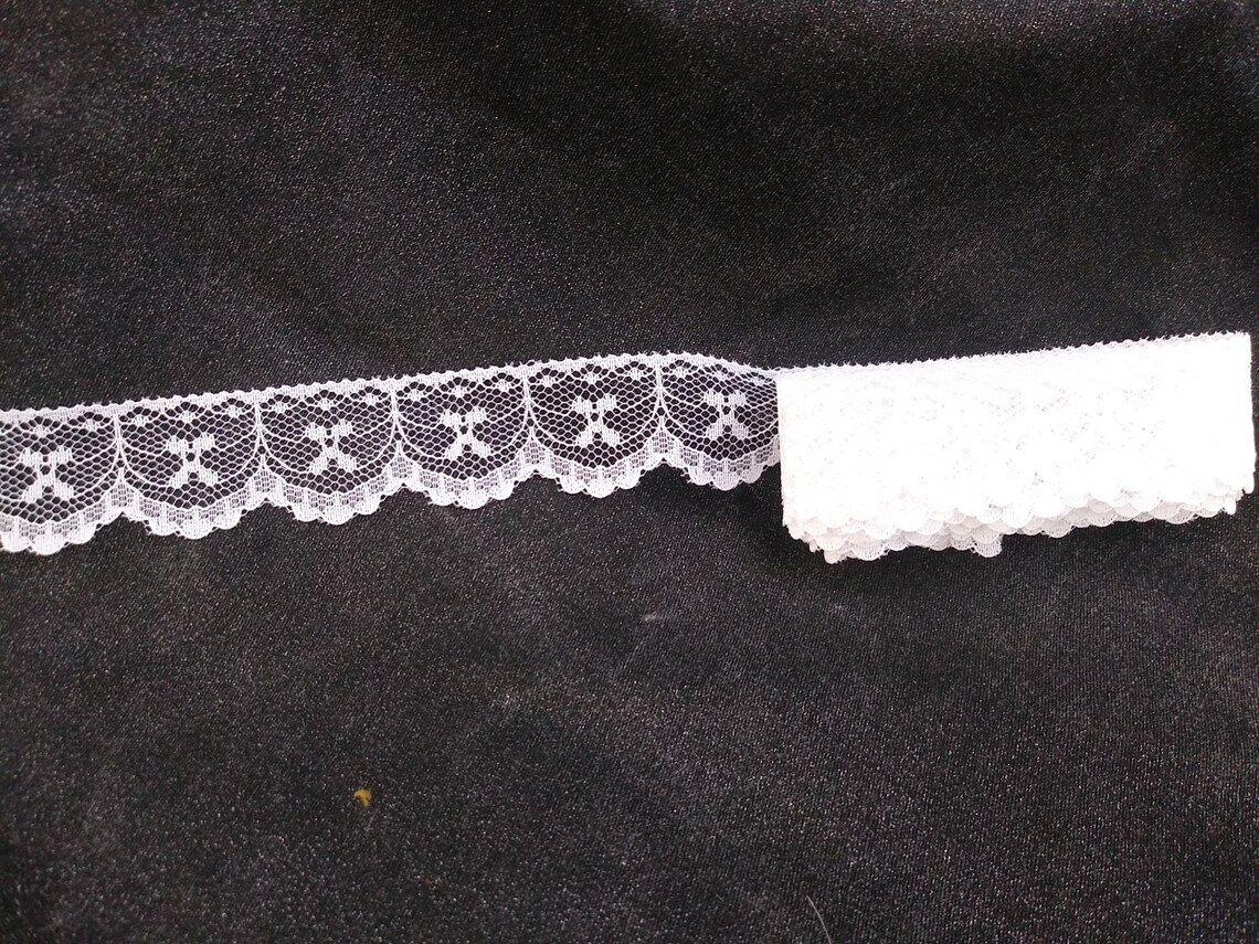 Lace - Scalloped Edge Lace - Etsy