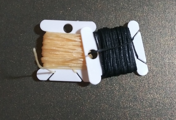 NEW Waxed Linen Cord for Book Binding | Etsy