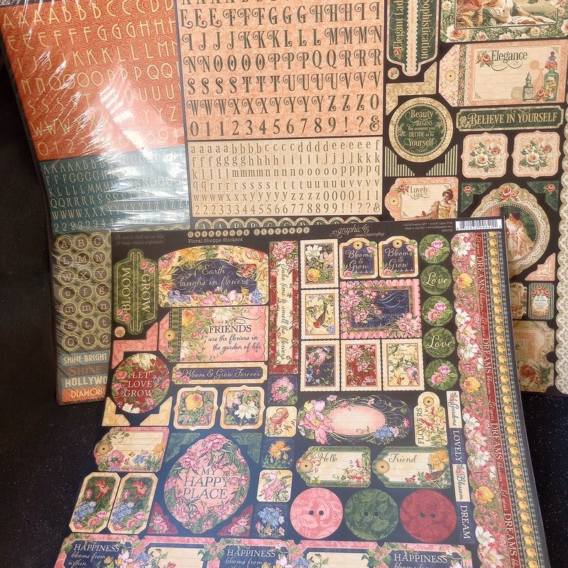 Graphic 45 Paper - Etsy