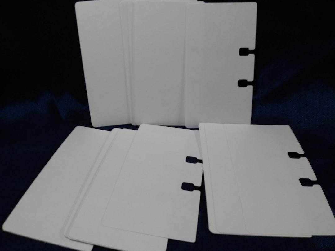 Roll-o-dex Cards 2 Sizes - Etsy