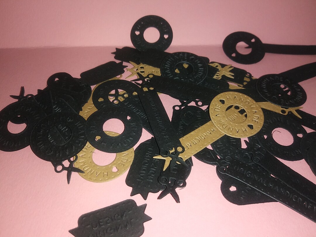 HANDMADE LABELS - for Journals & Papercraft - Etsy