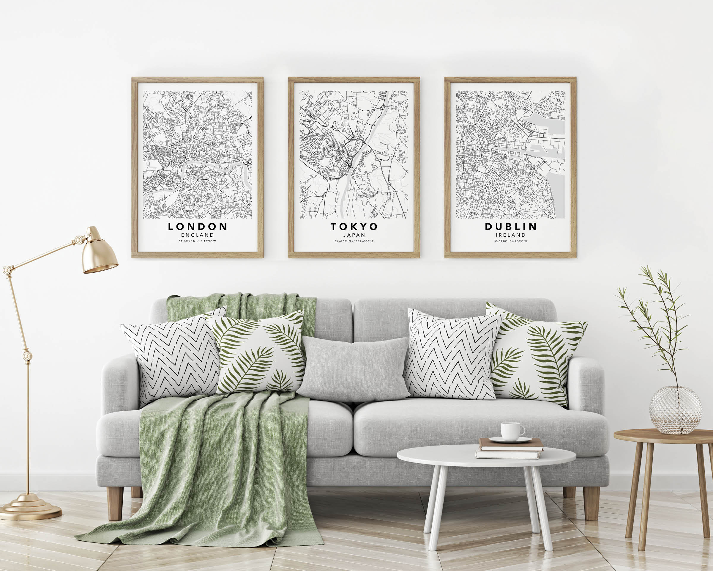 Custom Map Wall Art Decor Print Couple Wedding Bridal Shower | Etsy