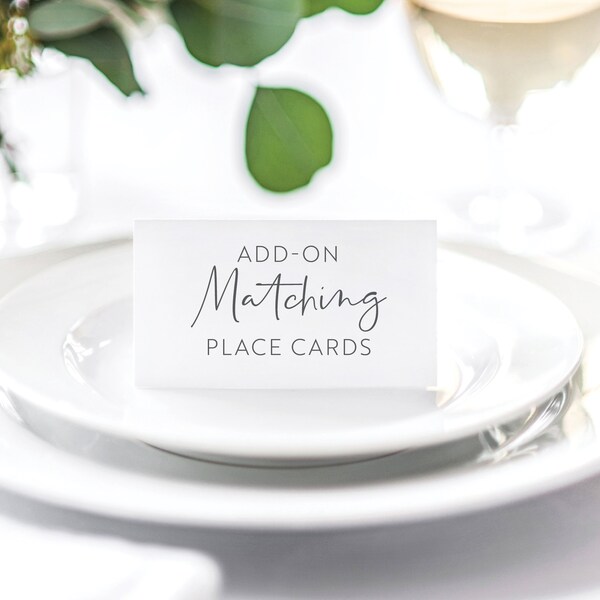 Folded Place Cards - Etsy