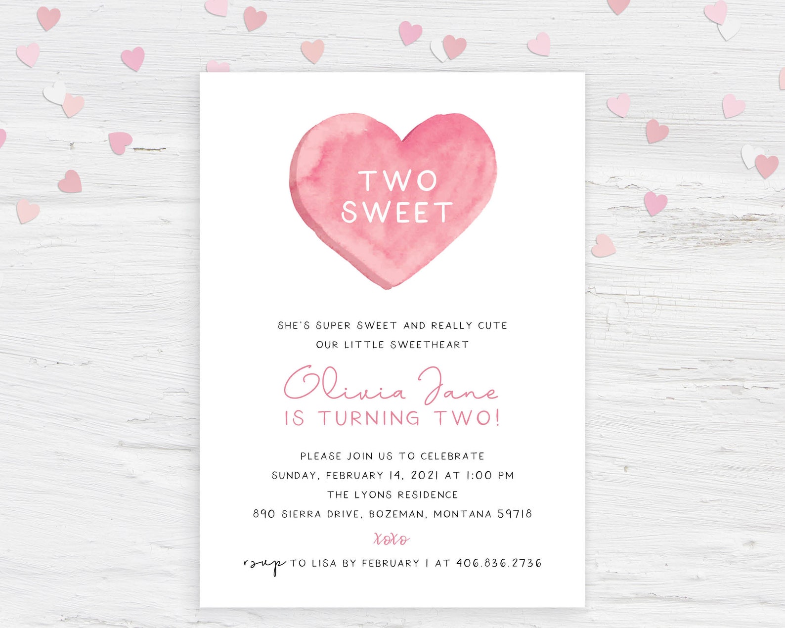 Two Sweet Conversation Candy Heart Any Age Valentine's Day - Etsy