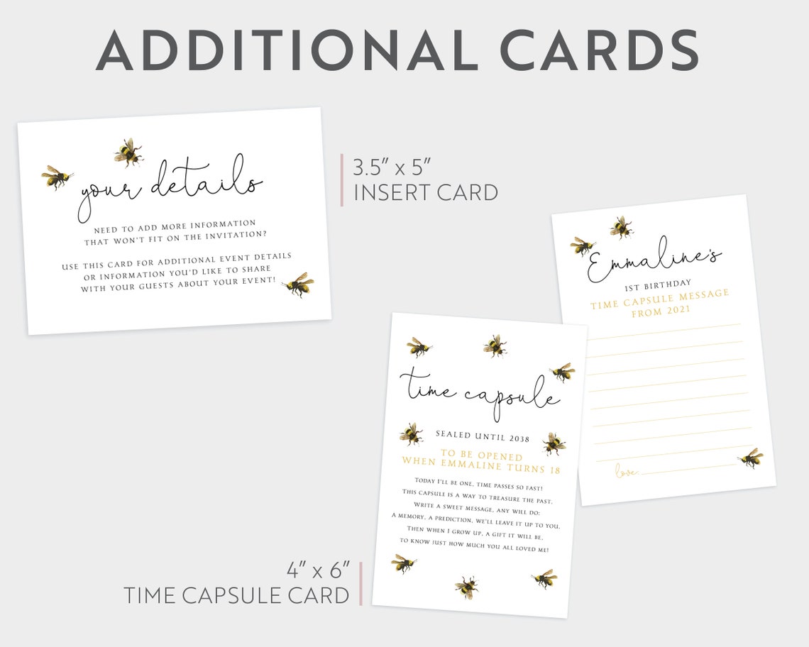 Have You Heard the Buzz First 1st Bee-day Bee Birthday Party | Etsy